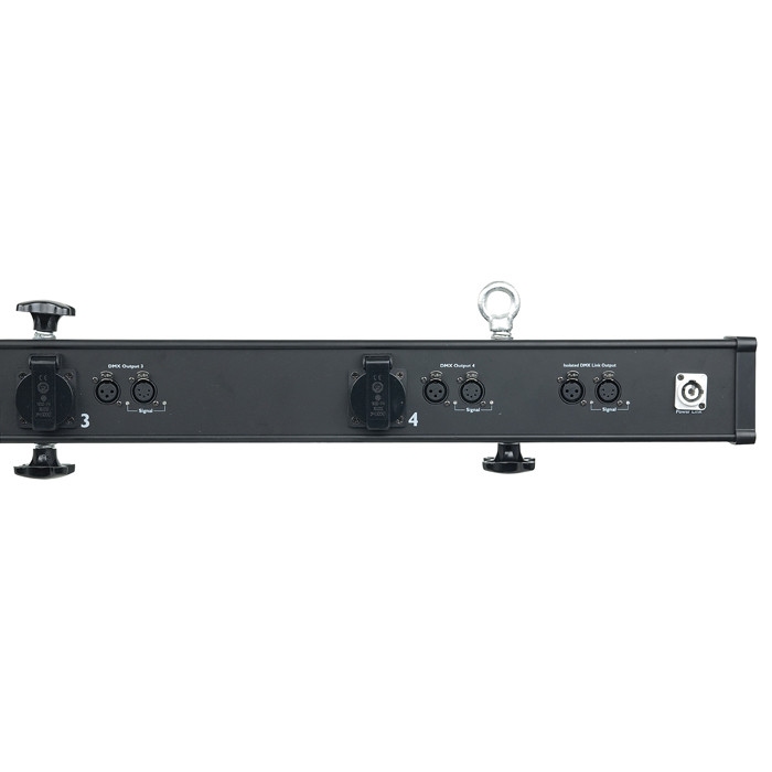 SHOWTEC DMX Booster Bar 4: 4-kanaals DMX Booster - per stuk